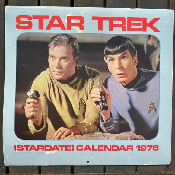 Star Trek | Wall Decor | Vintage Star Trek Tos Star Date Calendars Set ...